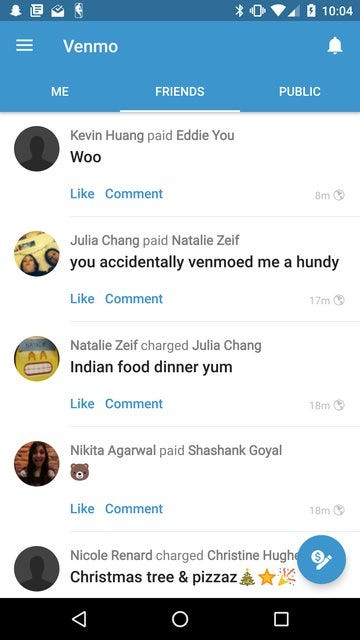 Venmo Android Redesign. Problems | by Rick Miyagi | Medium