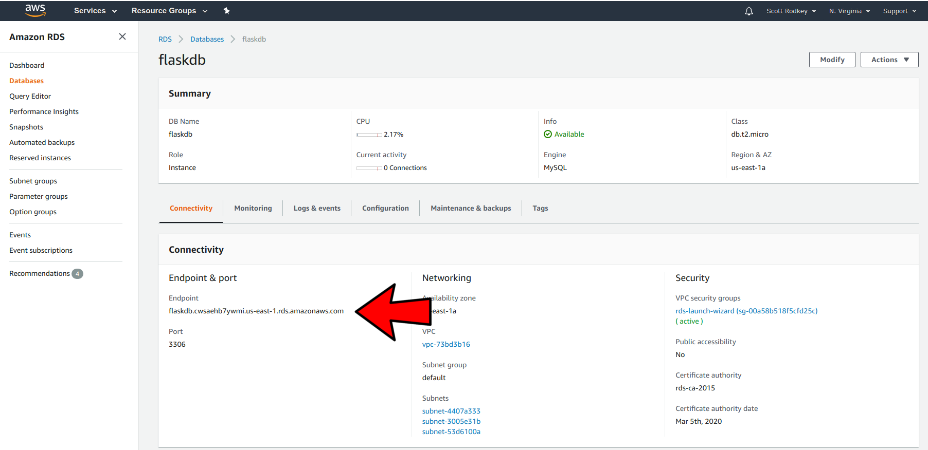 Deploying a Flask application to AWS | by Scott Rodkey | Medium