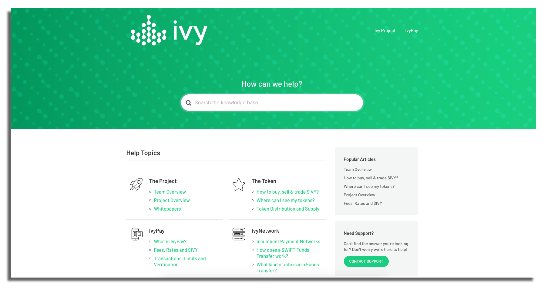 Ivy Project Updates (December). Some updates from the Ivy team | by Ivy ...