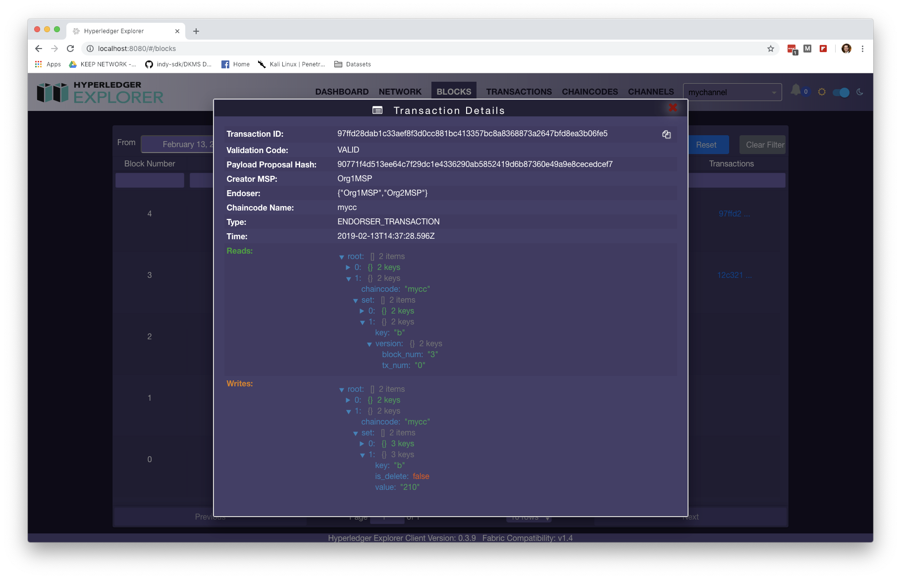 Hyperledger Explorer quick start. Screenshots and Installation steps for… | by Ben Longstaff ...