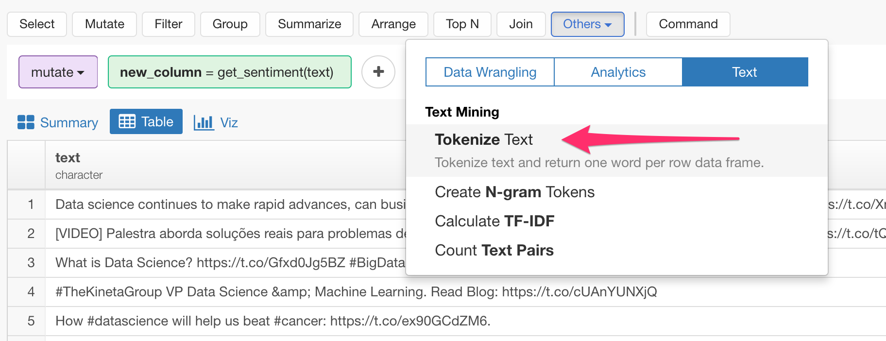 Introduction to Text Analytics in Exploratory | by Kan Nishida | learn data science
