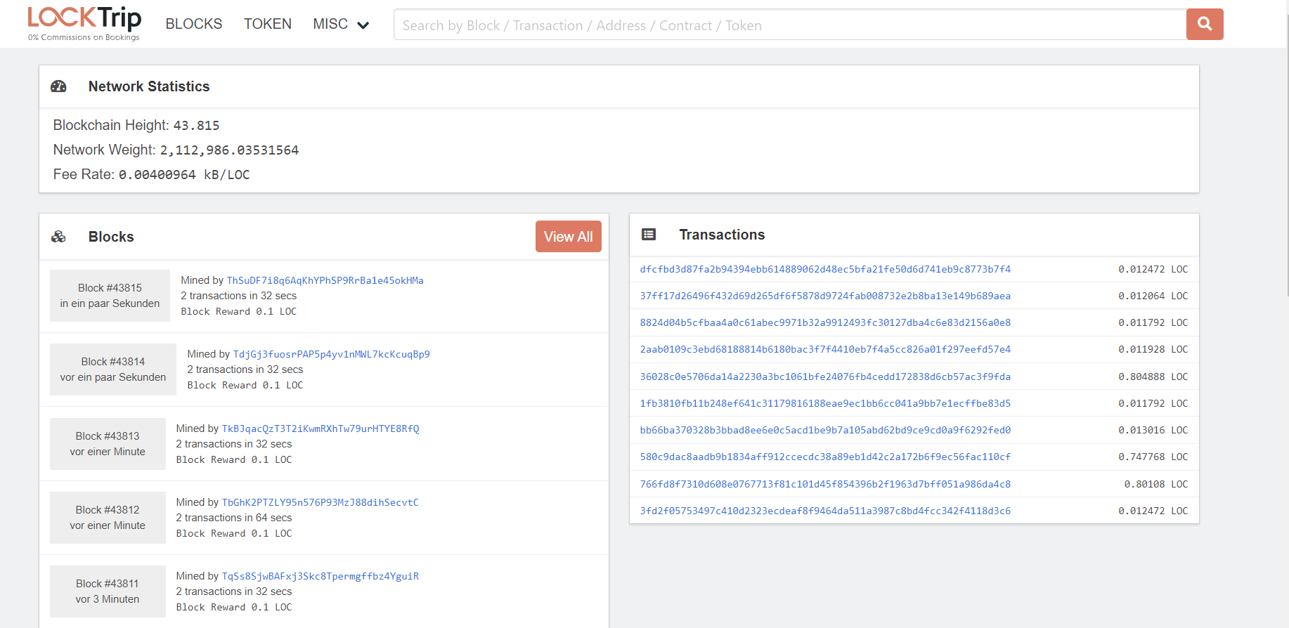 LockTrip Releases the MVP Version of its Blockchain | by LockTrip.com ...