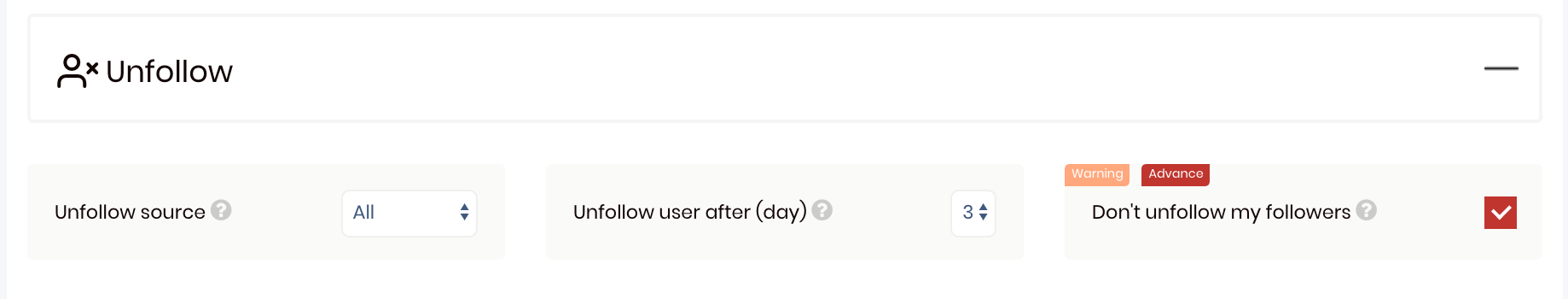Unfollow Settings. Unfollow is one of the most important… | by ...