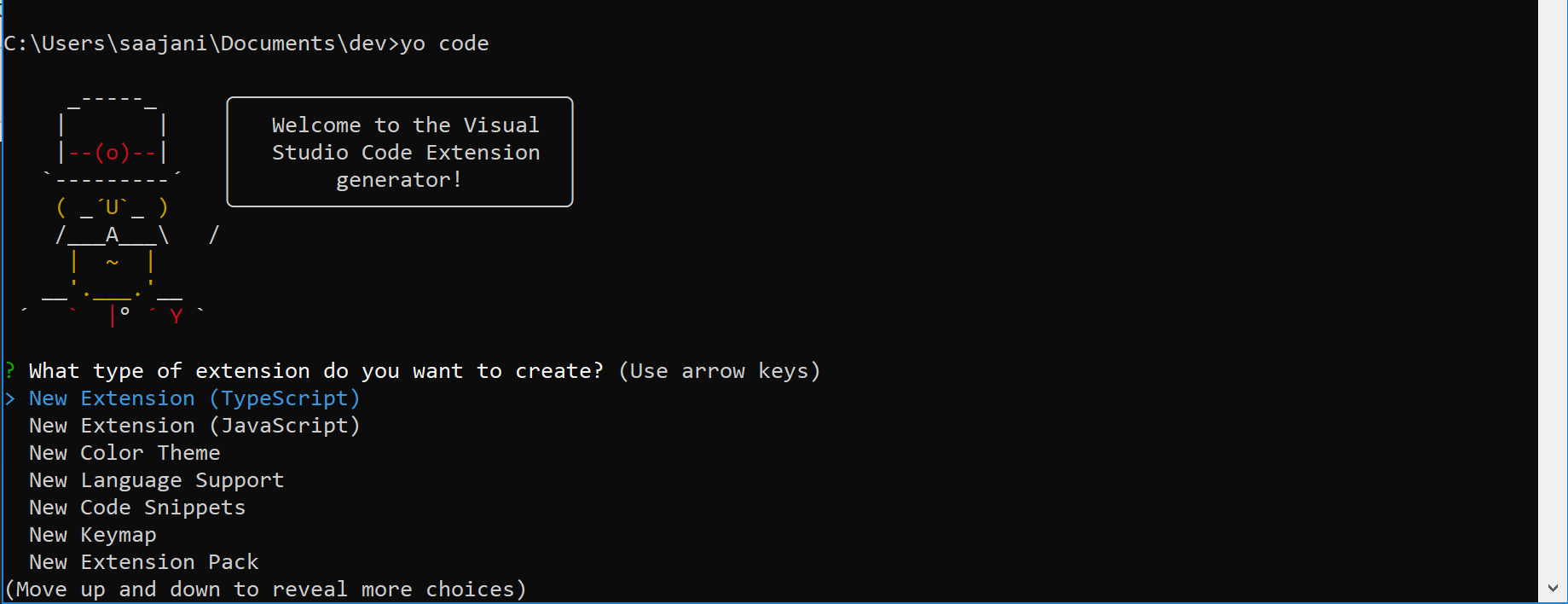 Creating your first VS Code Extension | by Sana Ajani | Medium