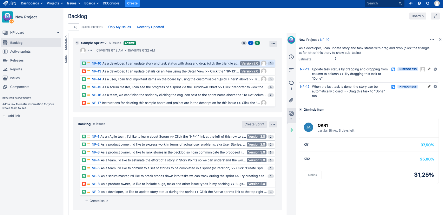Jira Üzerinde OKR (Objectives and Key Results) Yönetimi | by Muhammet ...