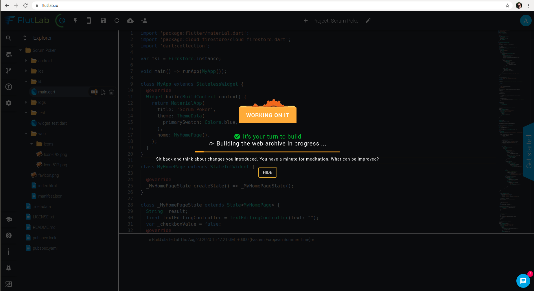 Firestore Backend For Flutter In Browser Codelab Part 2 Web App By Aleksey Drobnych Itnext