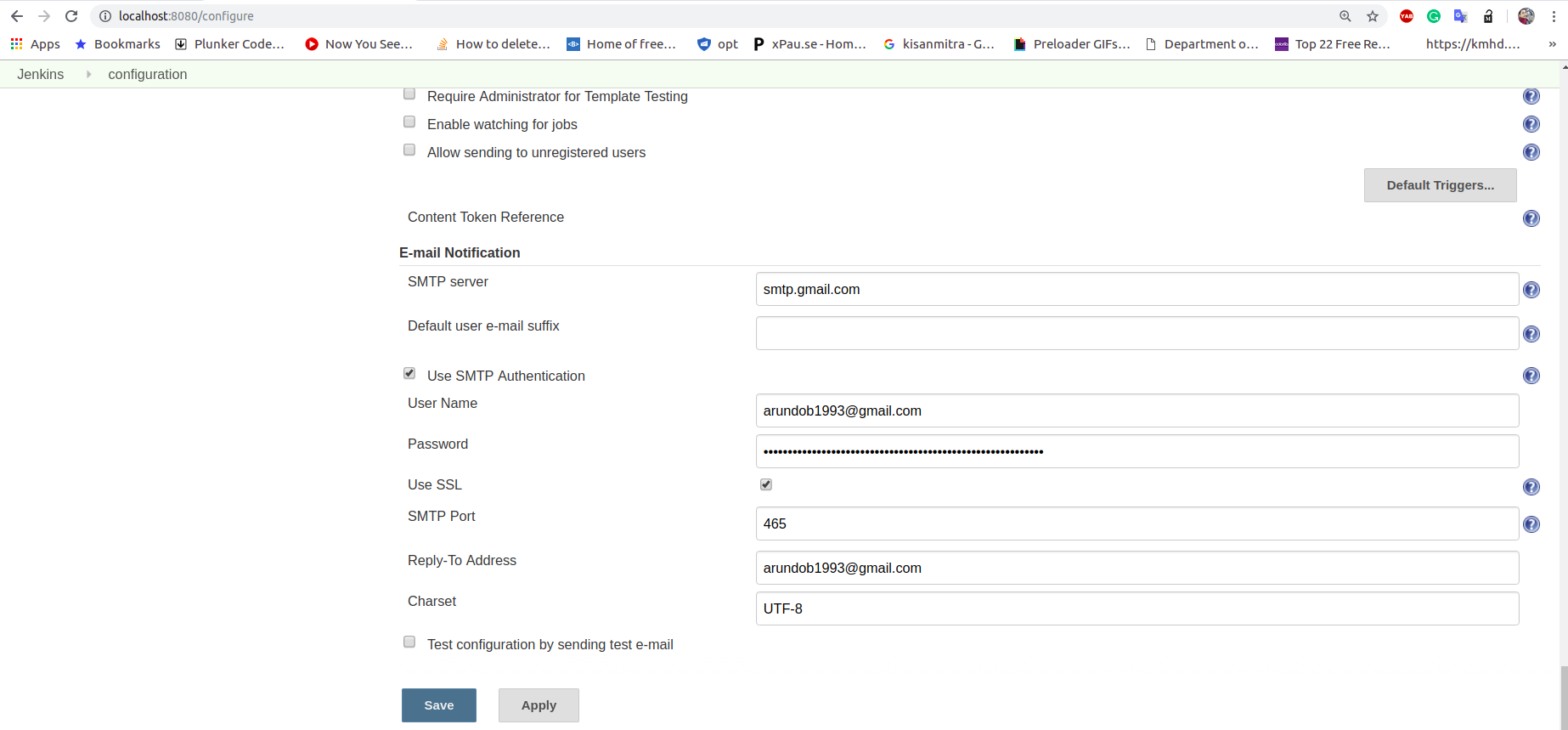 Get Email-Notification for Jenkins build failure and success | by Arun ...