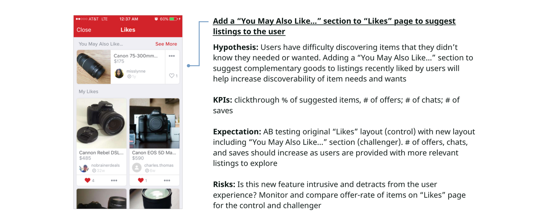 Carousell Design Challenge: UX Personalization | by William Ng | UX ...