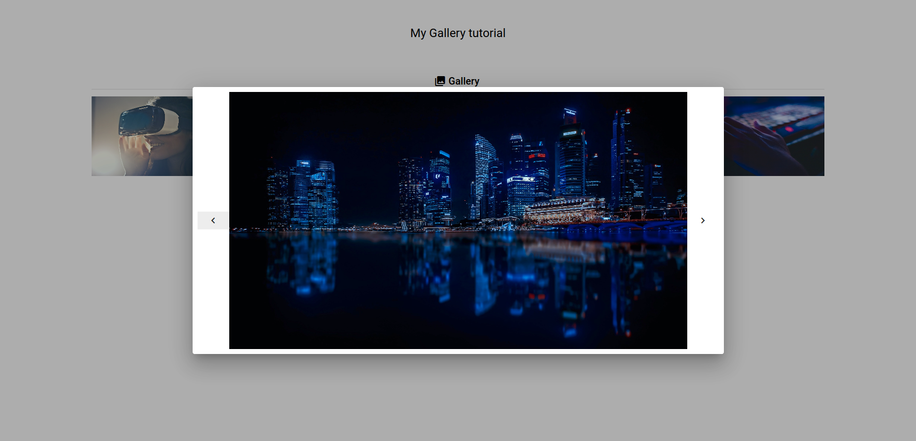 Galería de imágenes Con Angular 9 | by Albercode | Medium
