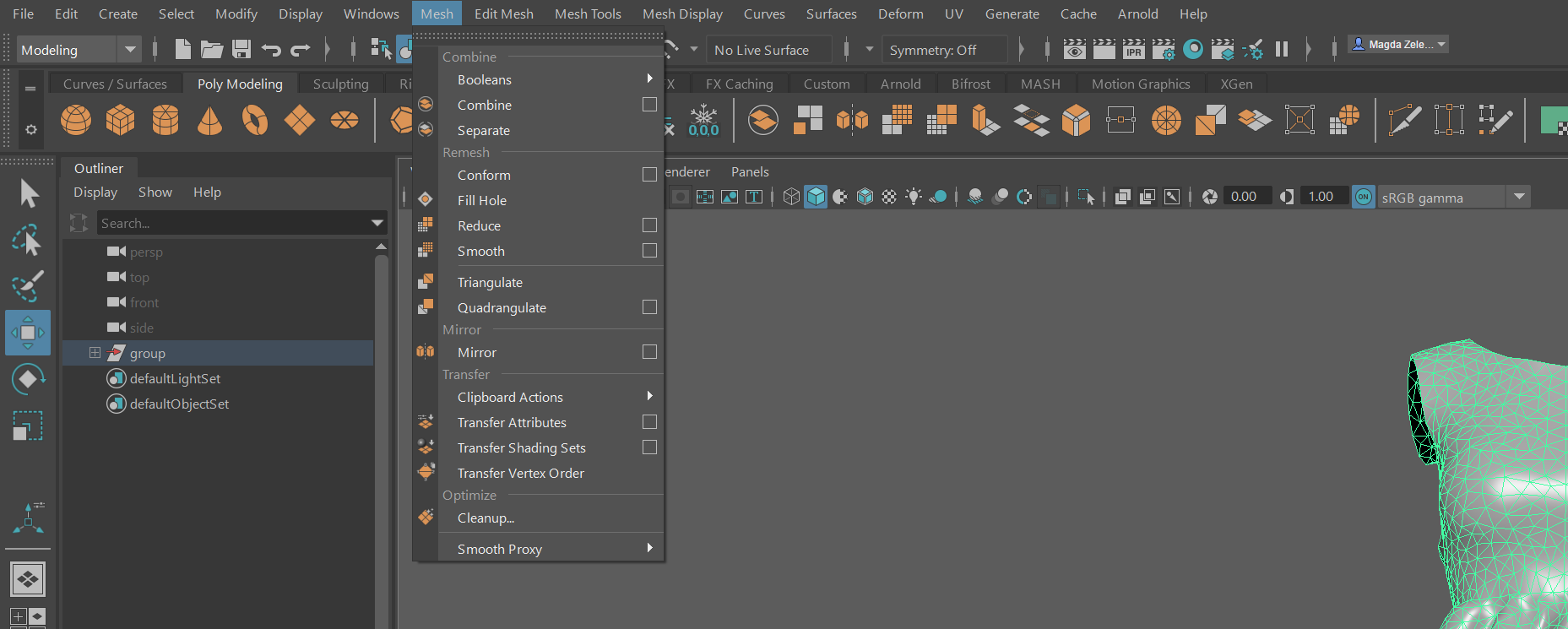 Exploding a cloth in Maya 3D. Create an explosion of a model in Maya ...