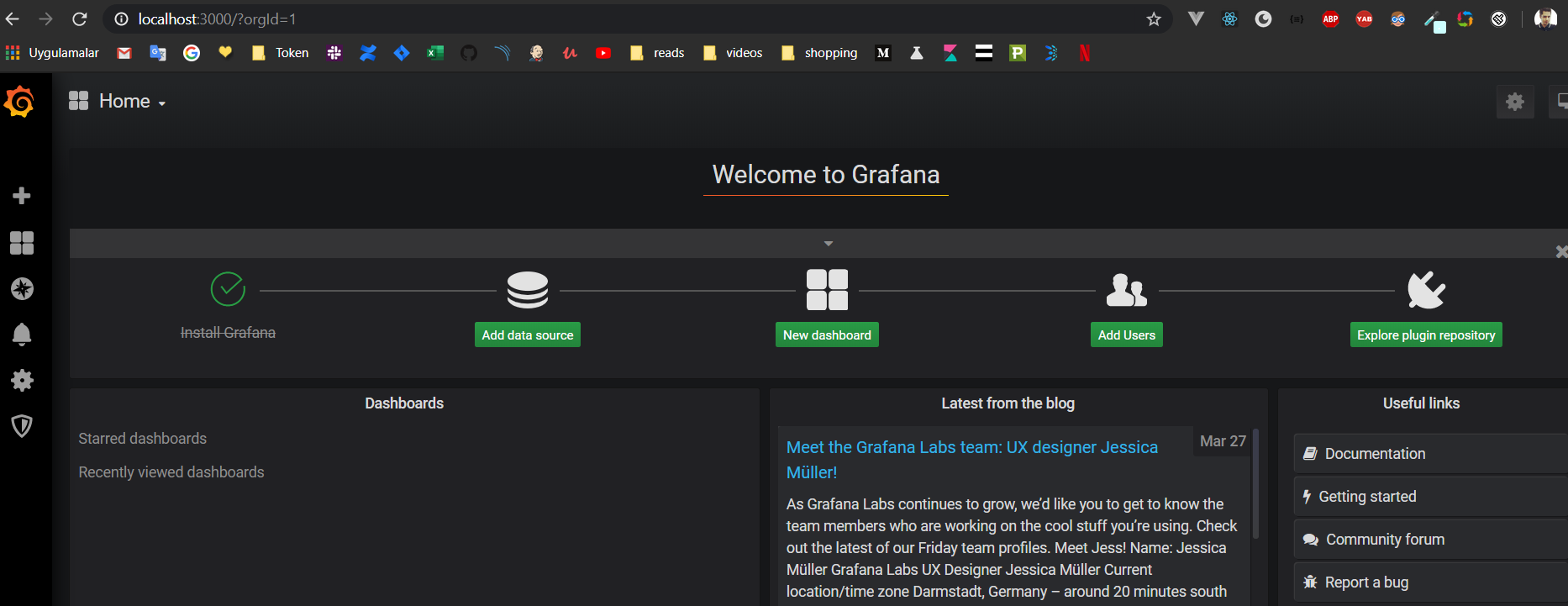 Asp.Net Core ile Prometheus, Grafana ve AppMetrics Kullanarak Monitoring