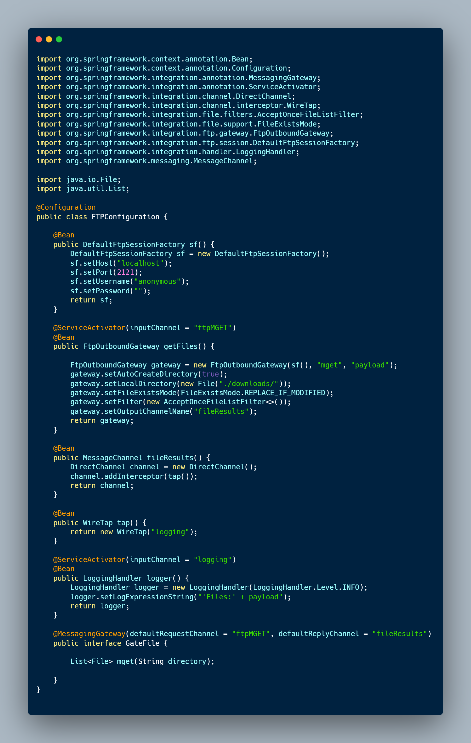 Retrieving files from FTP server using Spring Integration | by J Riyana | Nerd For Tech | Apr ...
