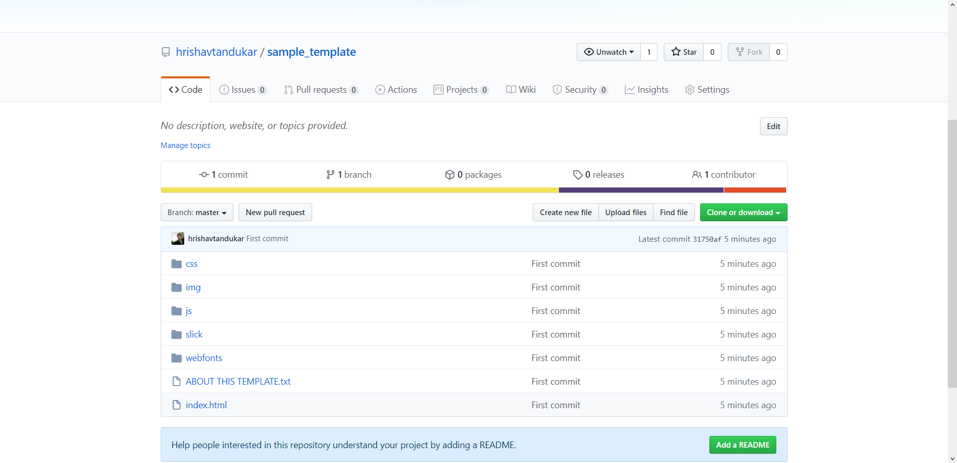 Upload Files In Github Using Git Bash Terminal Creating Basic