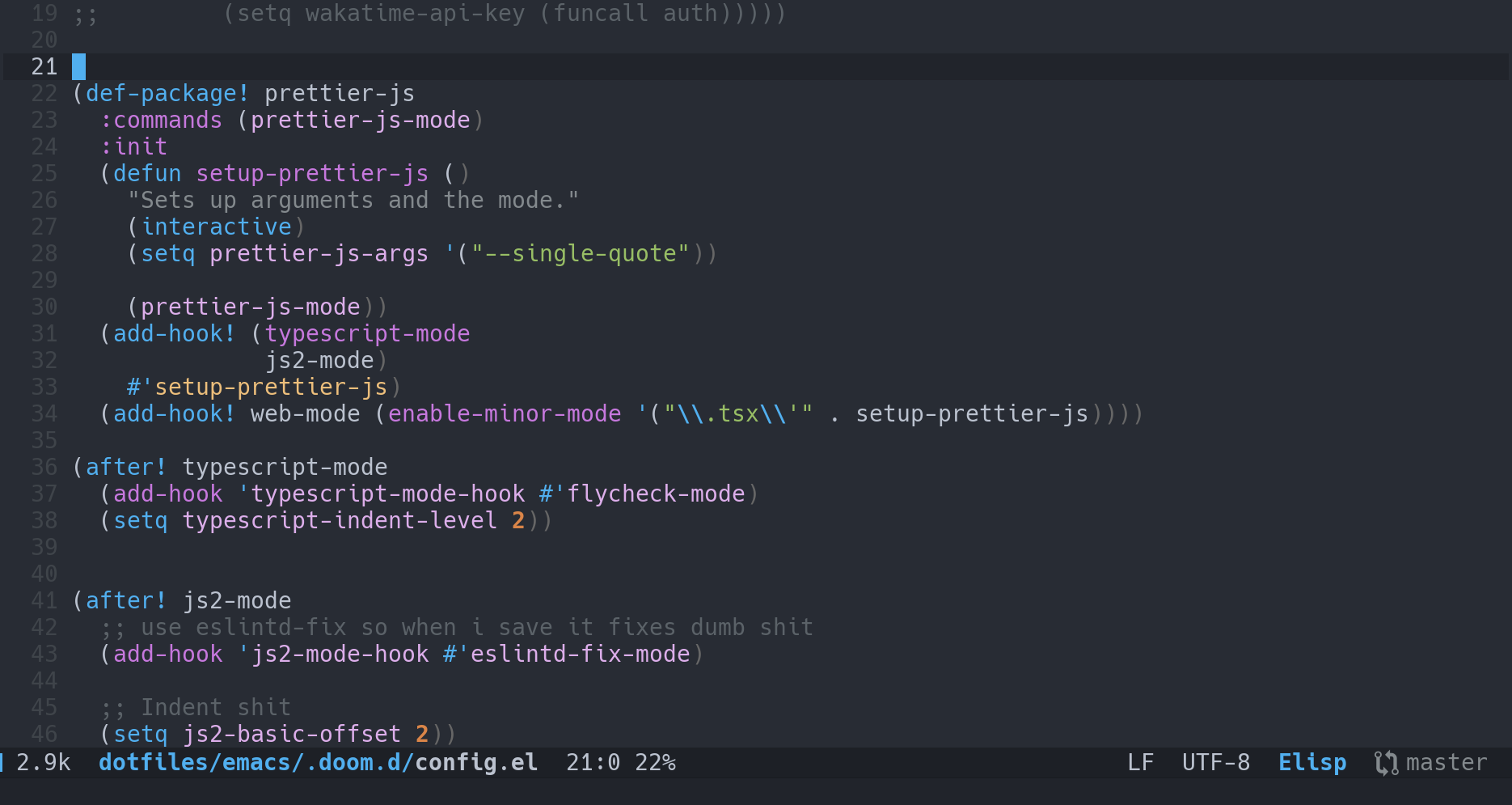 The niceties of evil in Doom Emacs | by Aria Edmonds | Medium