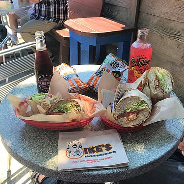 Best Deli Sandwich — Eat at Ike’s | by Lila Akhzar Latture | Medium