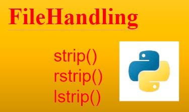 File Handling strip(), rstrip() and lstrip() - Analytics Vidhya - Medium