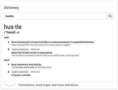 How I define “Hustle”. As of August 2017 — subject (and… | by Justin ...