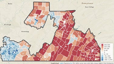 Packing and Cracking: A visual tour of Pennsylvania’s Congressional ...