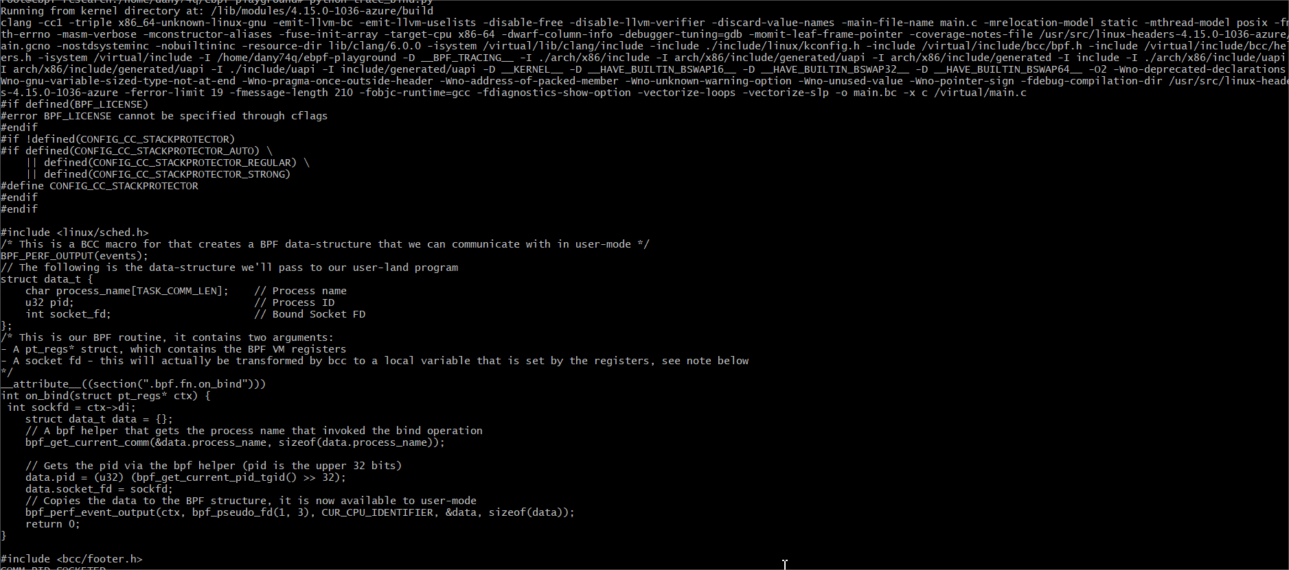 Pyebpf — Ebpf Proxy Routines Generation And Python Callbacks Iovisorbcc Wrapper 4976