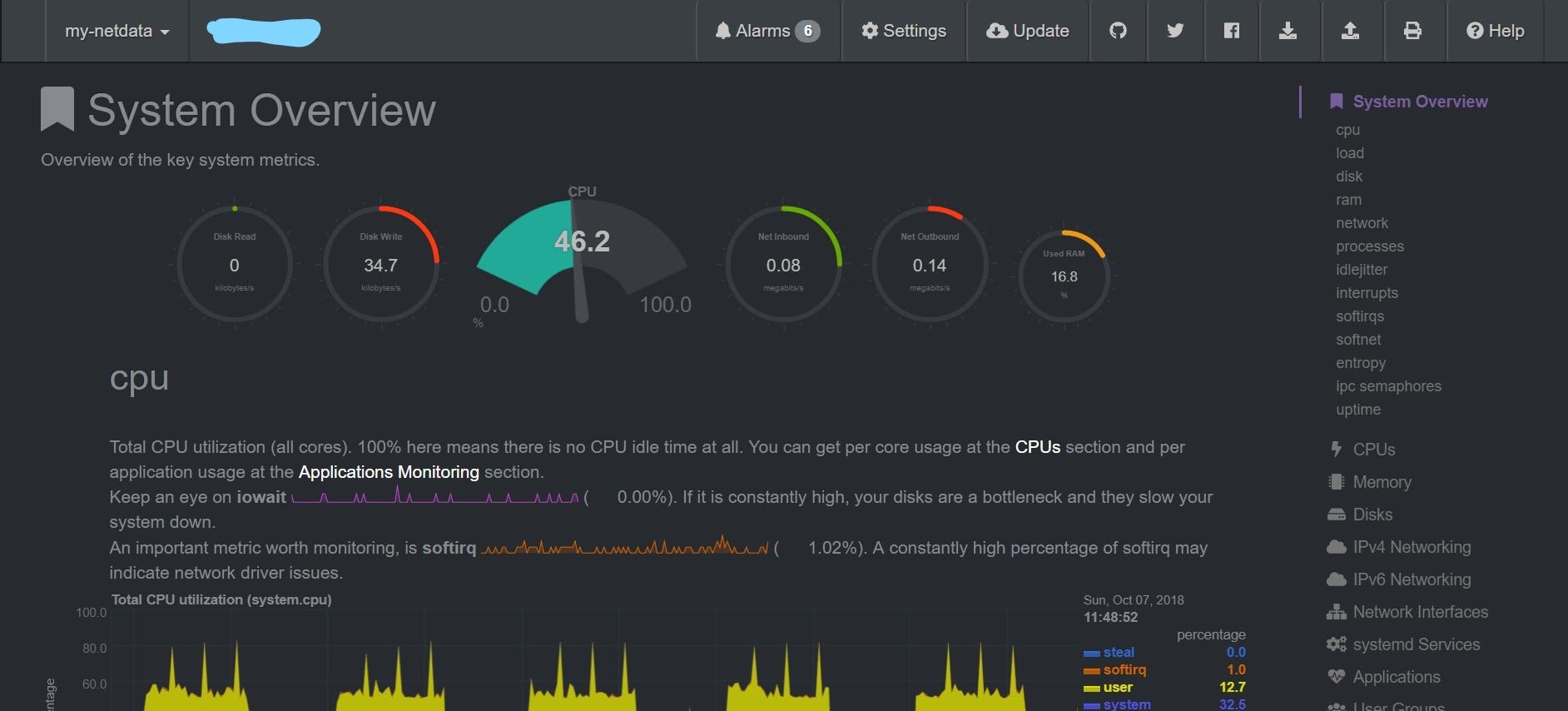Monitoring Stack By Using Grafana Prometheus Netdata