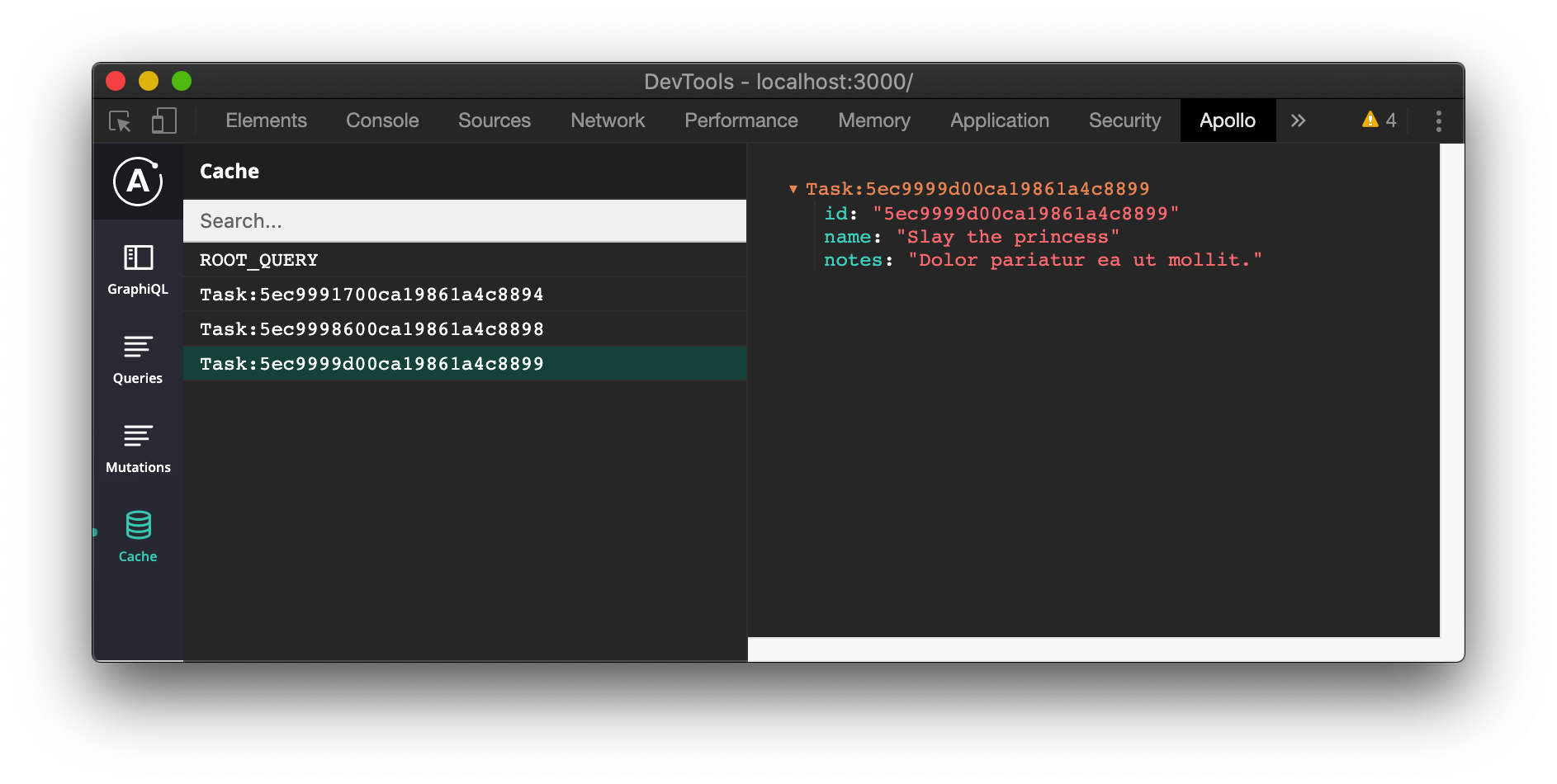 How I met Apollo Cache. Do not use writeQuery, use writeData… | by David Mart | The Startup | Medium