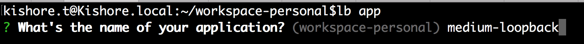 Loopback + Ionic/Angular — Web Application Development Setup