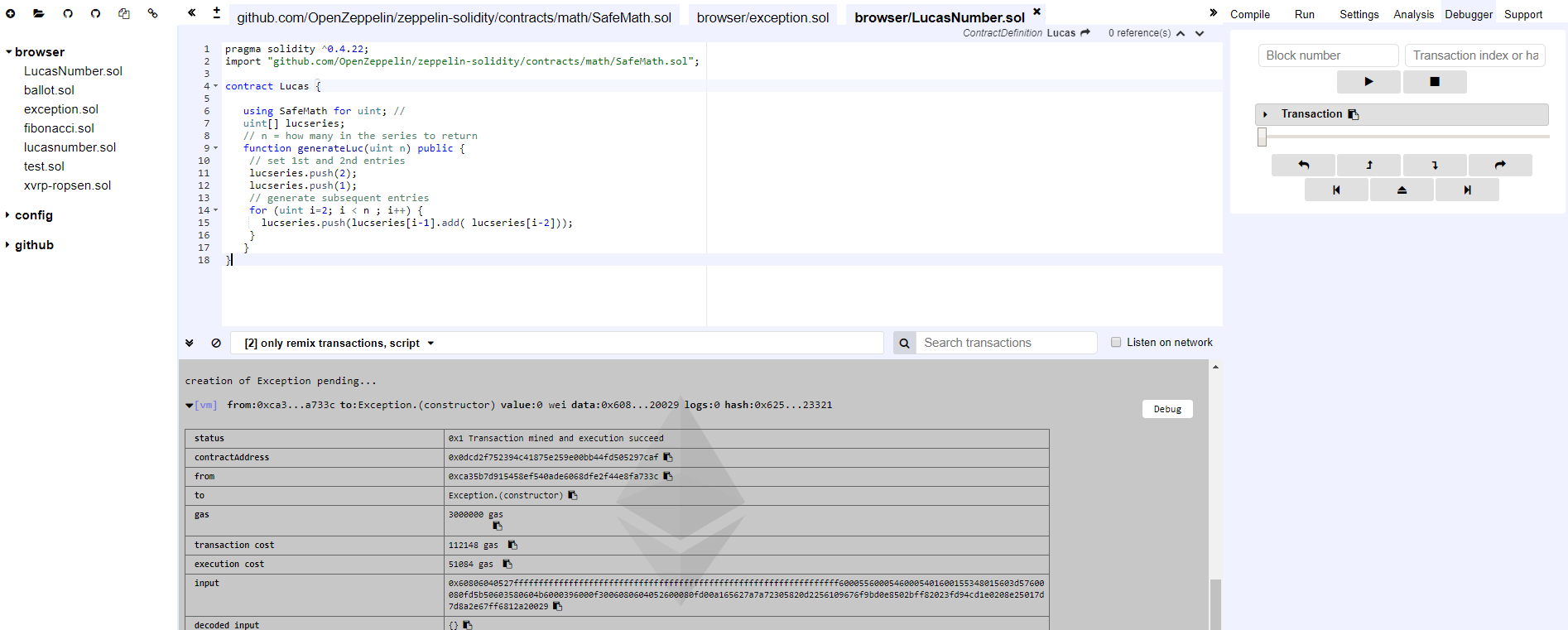 Practicing Safemath for Smart Contracts with Solidity and Openzeppelin
