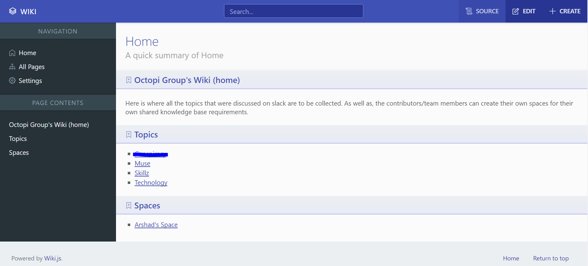 Wiki.js — The best wiki software ever | by Mohammed Arshad Ansari | Medium