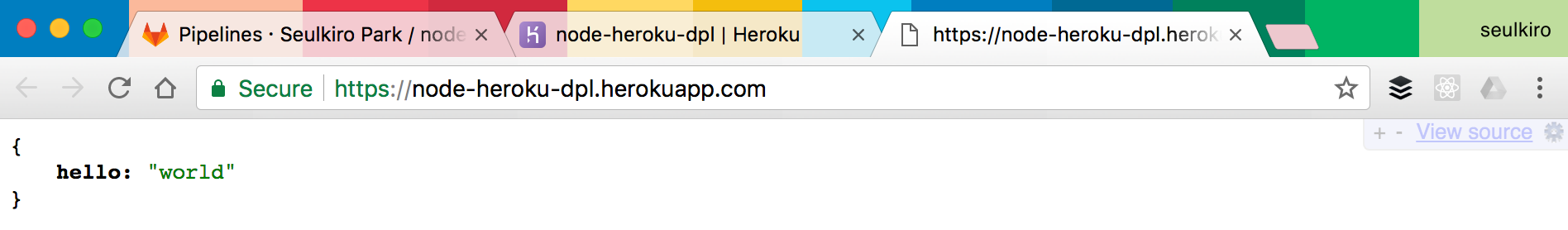 Deploy Node.js App with GitLab CI/CD | by Seulkiro Park | Medium