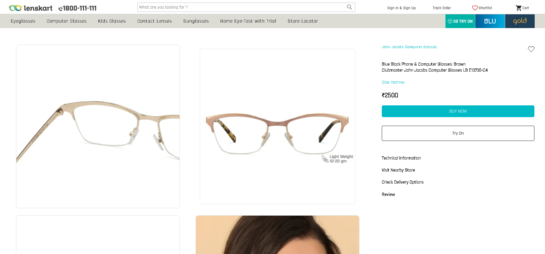 Cloning Of Lenskart Website. This was a project assigned to me and ...