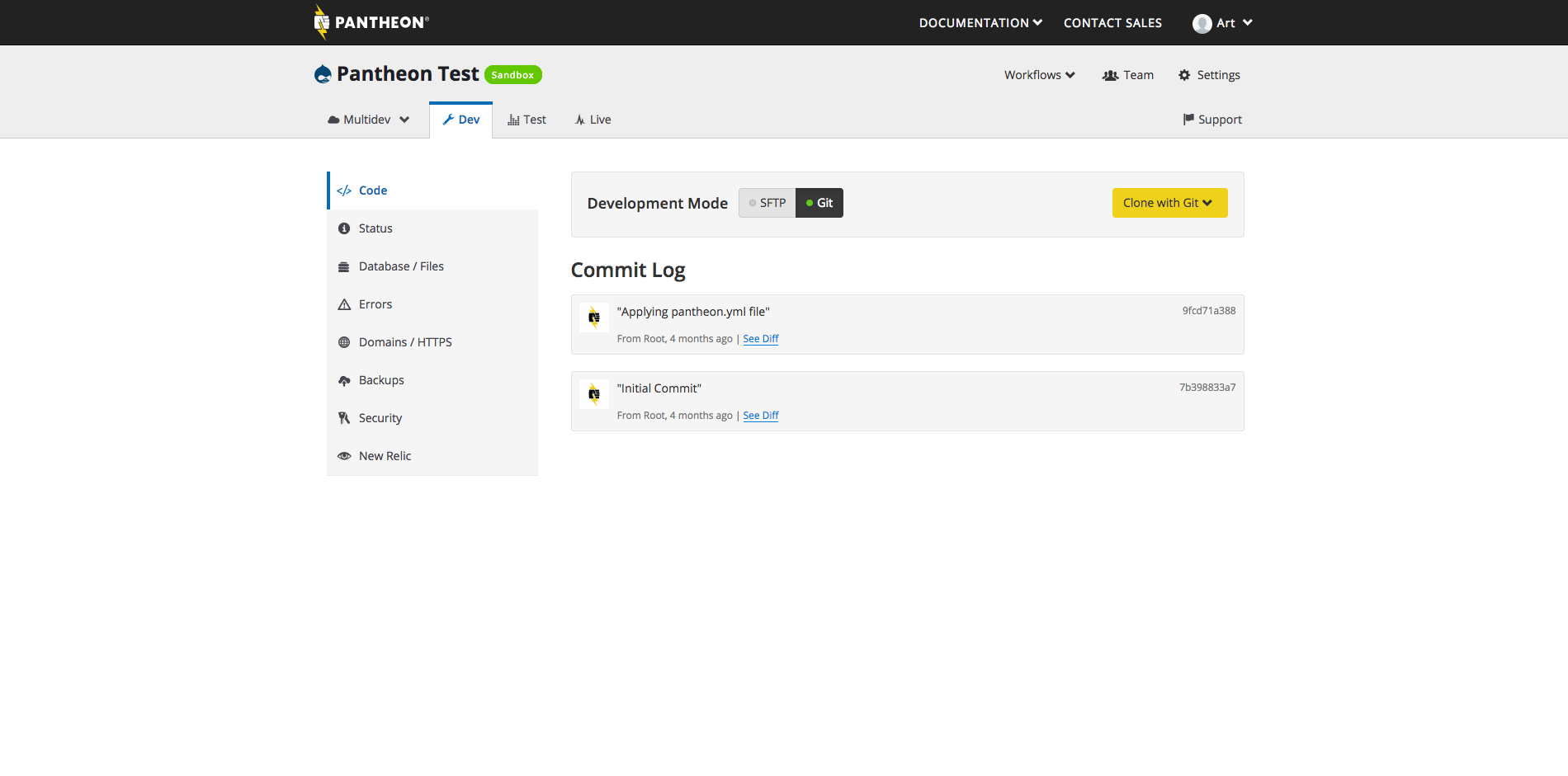 Cloud hosting platforms — Part One: Pantheon - Backticks & Tildes - Medium