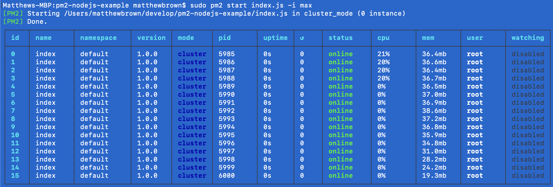 Manage NodeJS Production Processes With PM2 | by Matthew Brown | The ...