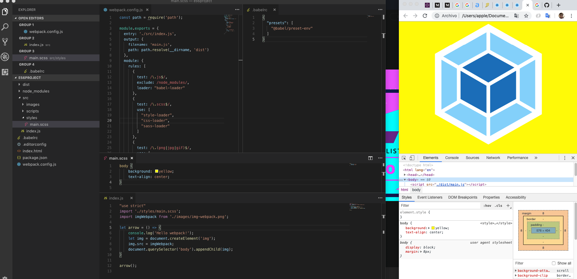 Configurar Babel + Webpack, loaders, plugins y Linter Javascript. | by Sebastian Yabiku .S | Medium