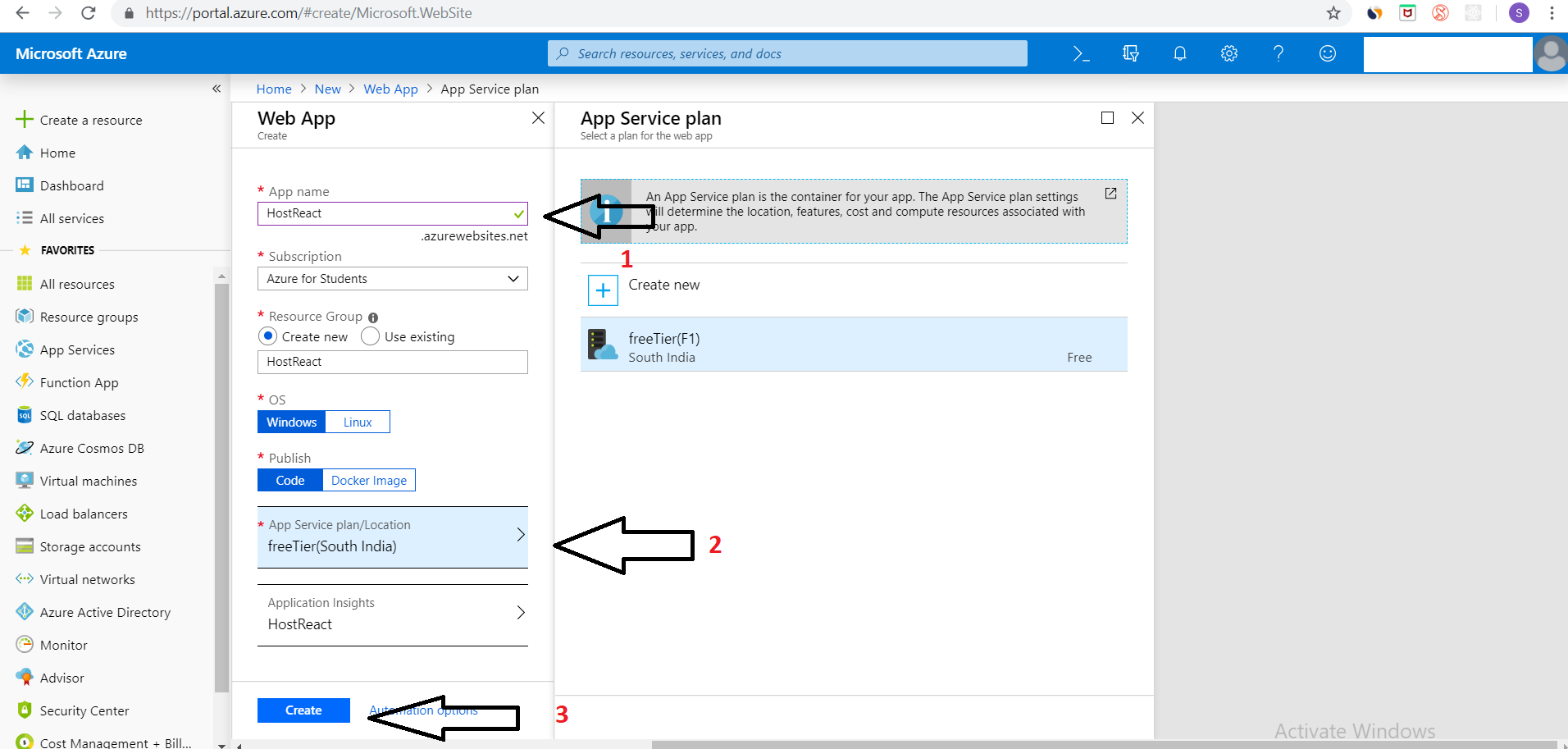 Deploying React App on Microsoft Azure - Loops Blog - Medium