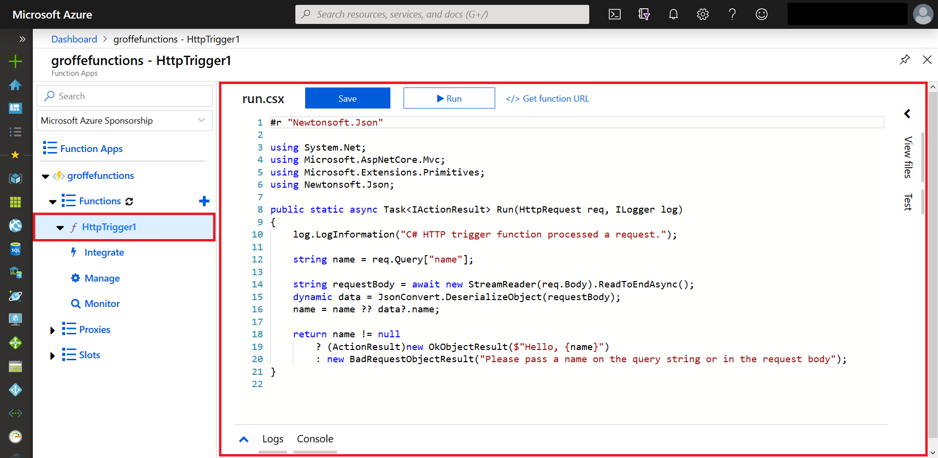 Desenvolvimento Serverless Com Net Core Implementando Sua Primeira Azure Function By Renato