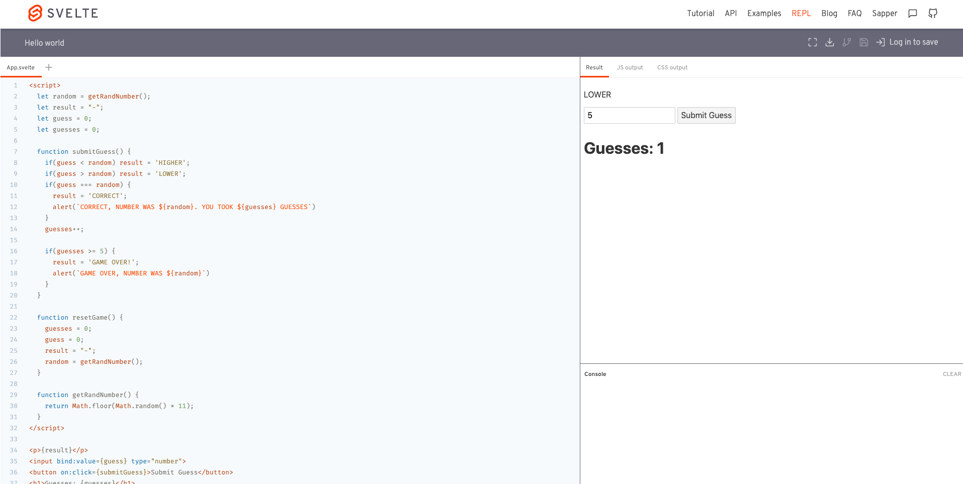 Using Svelte as a Frontend Framework: Building a Higher or Lower Game
