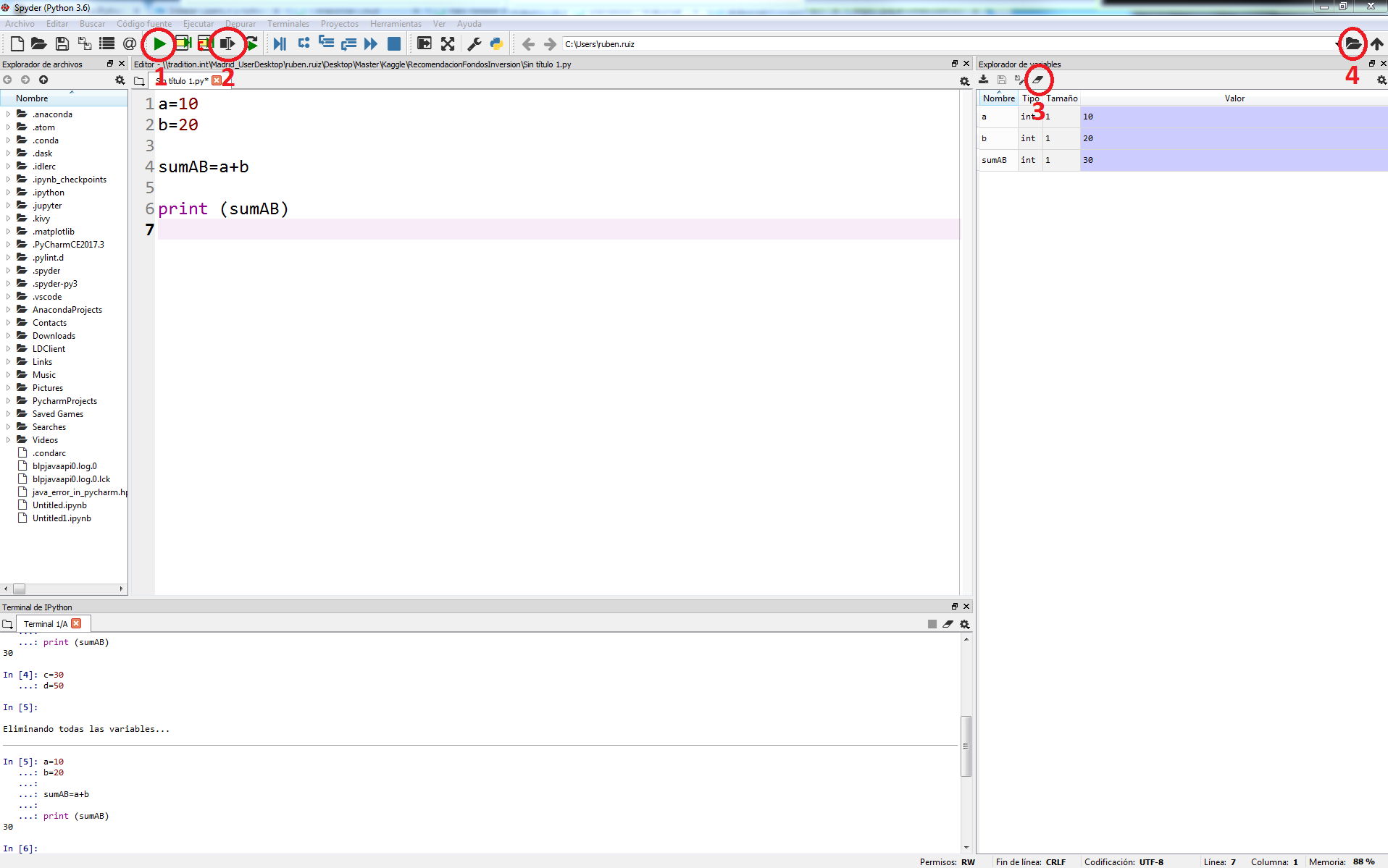 APRENDE PYTHON YA! Libro: Los pilares de python. #5 - Un vistazo a ...
