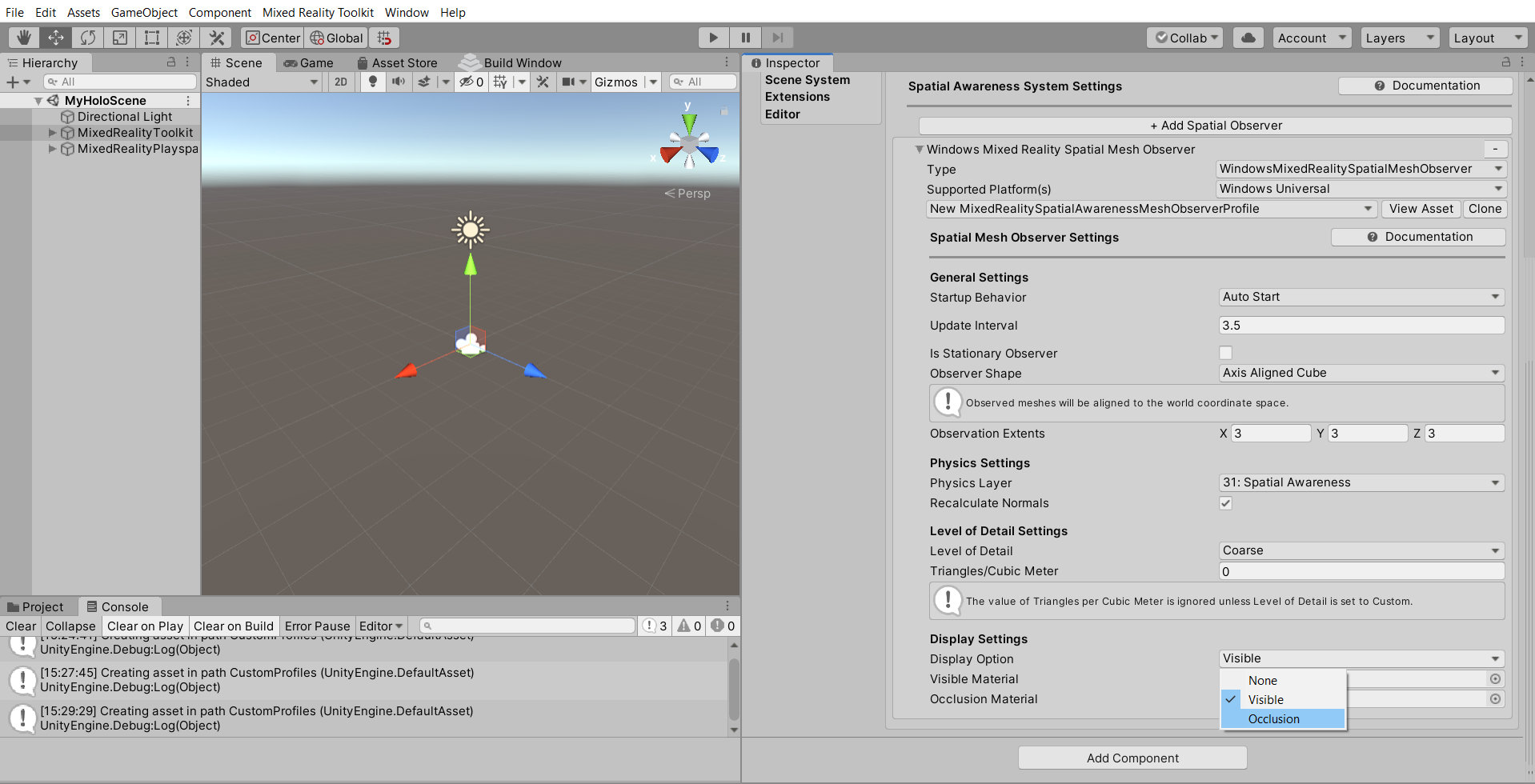 Build your first HoloLens 2 Application with Unity and MRTK 2.3.0 | by Madhawa Perera | AR/VR ...