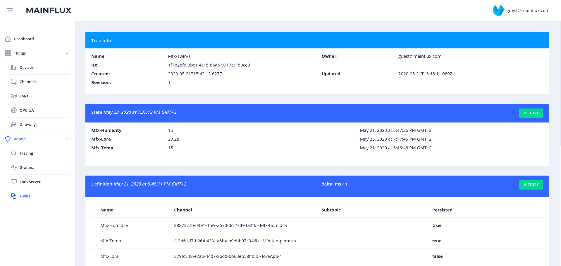 Mainflux 0.11 — Digital Twin, MQTT Proxy And More | by Drasko DRASKOVIC | Mainflux IoT Platform ...