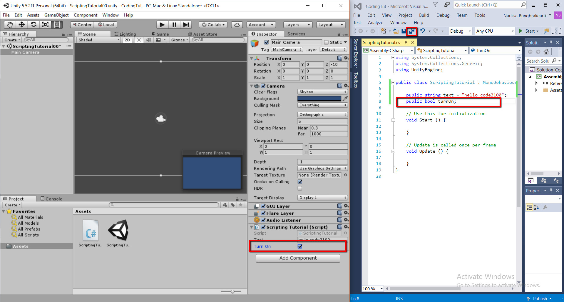 Week 7 (part2): Intro to Coding in Unity - code3100 - Medium