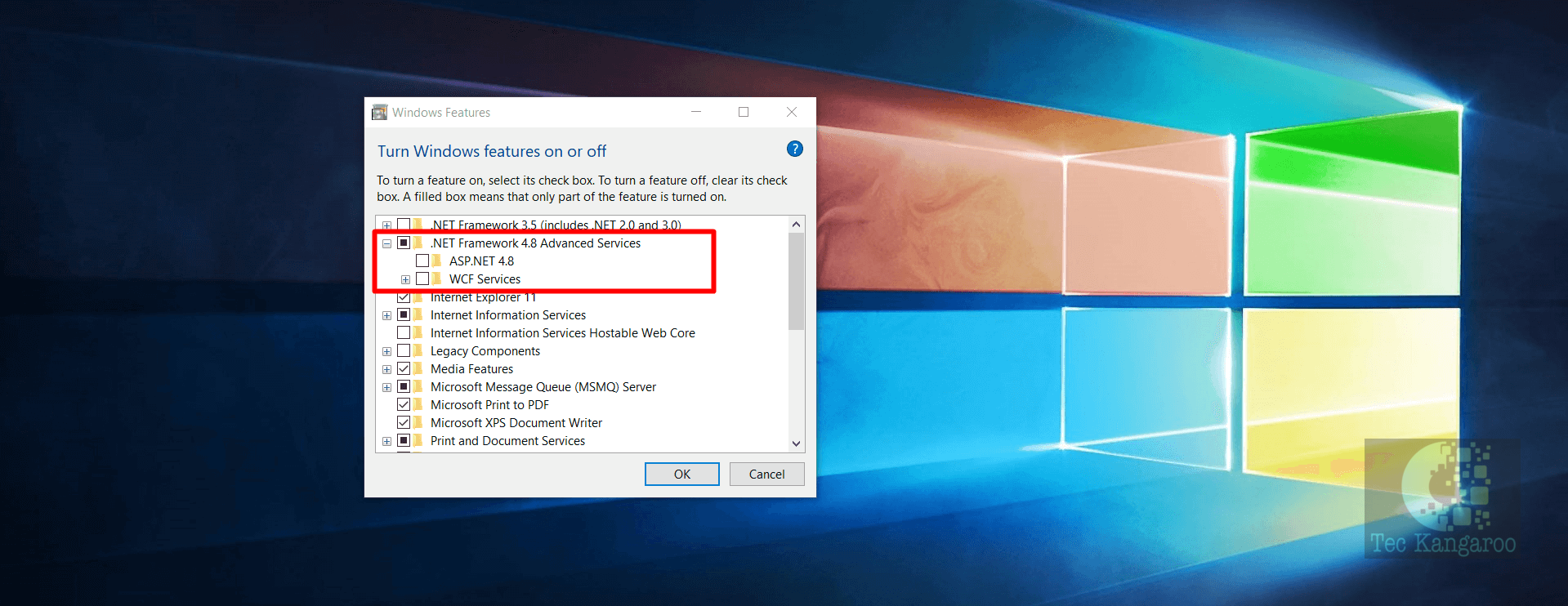Enable NET Framework 4 8 Advanced Series ASP NET 4 8 On Windows 10 Enable NET Framework 4 8 Advanced Series ASP NET 4 8 On Windows 10