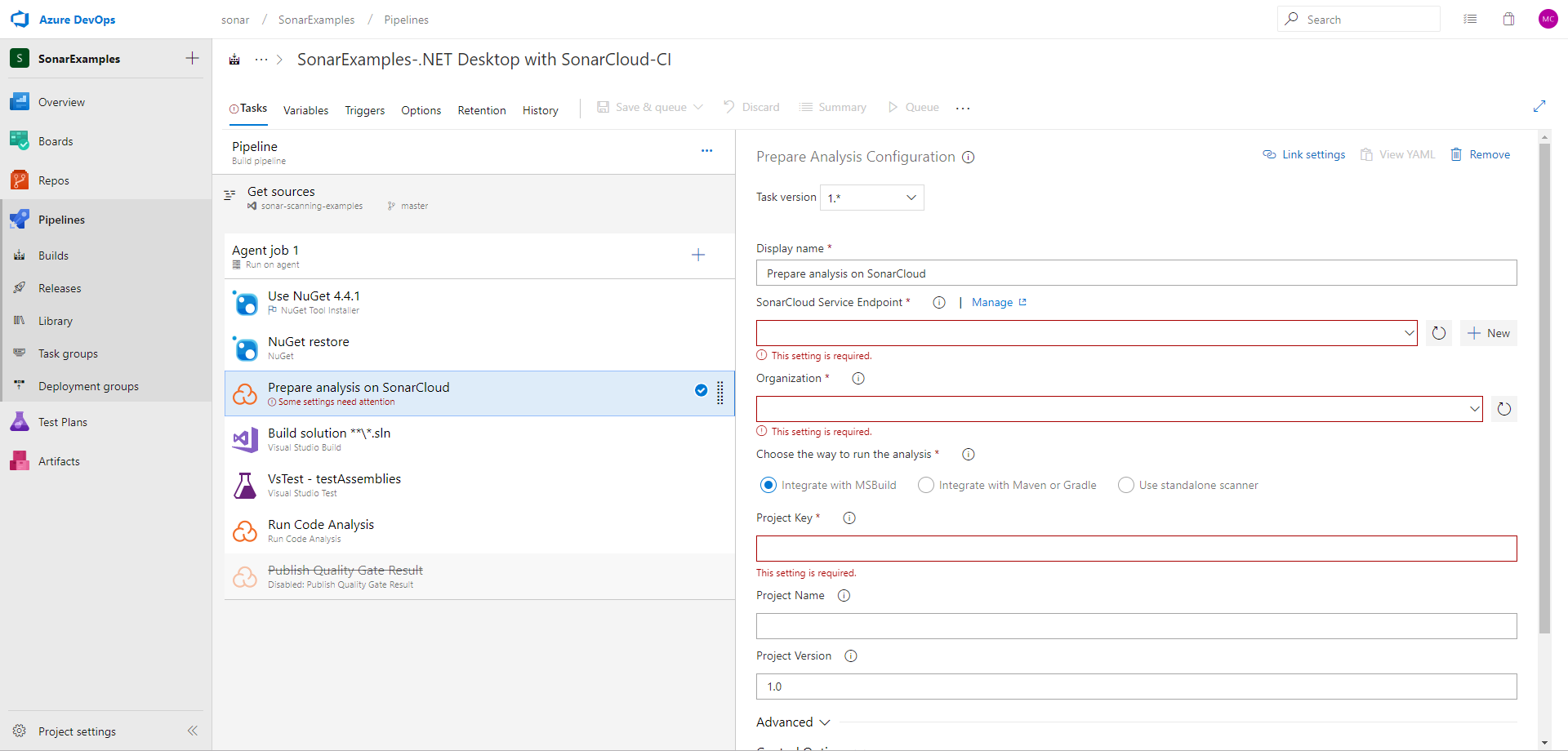 .NET Core-Part 4: Continuous Code Quality with Sonar Cloud | by Kelum ...