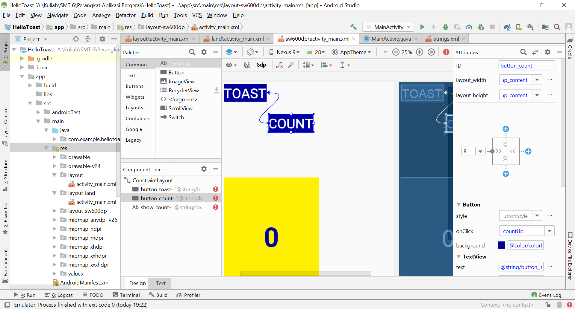 Android Fundamentals 1.2 Part B: Layout Editor - Android Studio - Medium