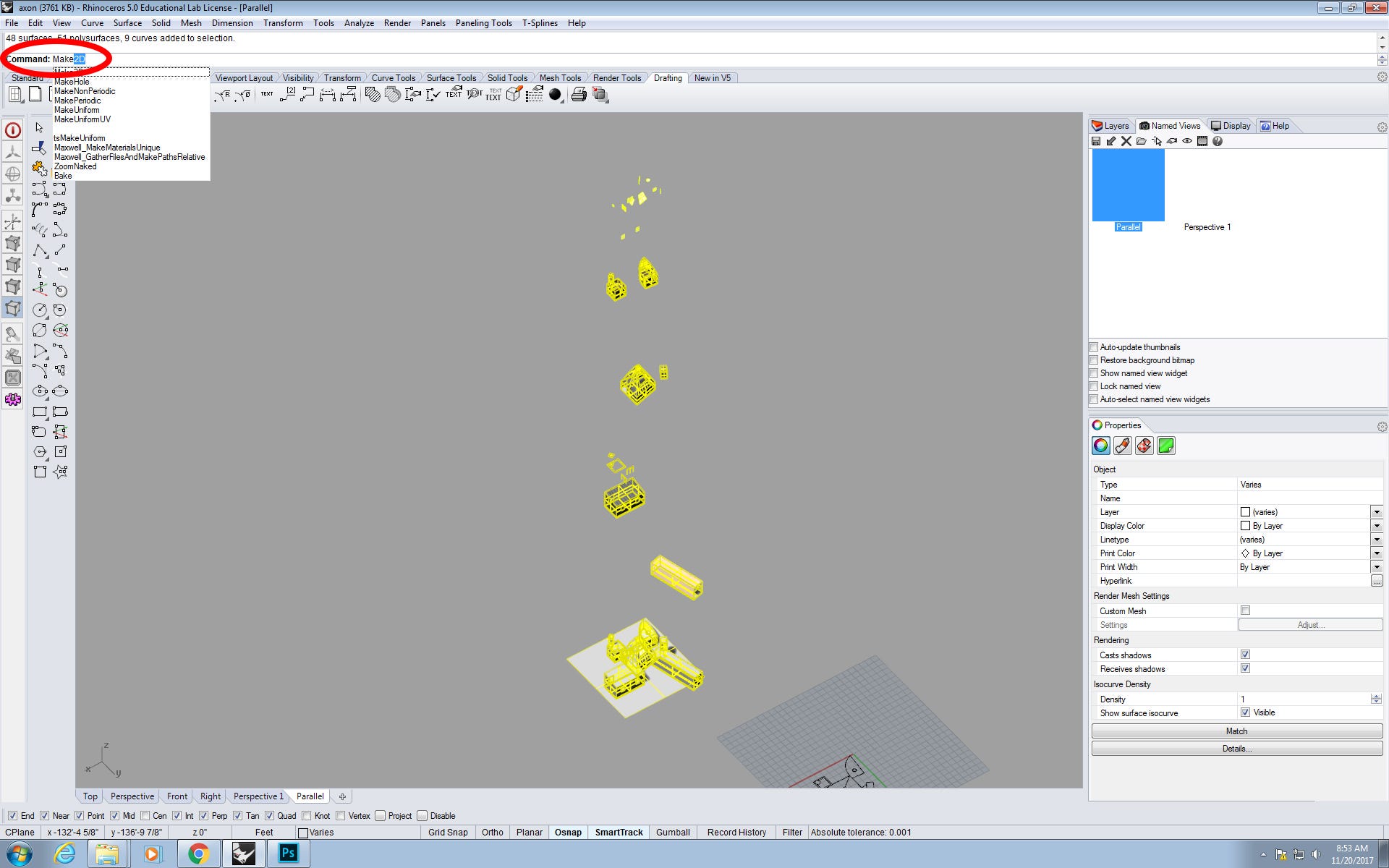 Exploded Axonometric Methods in Rhino | by Xulong | DPro | Medium