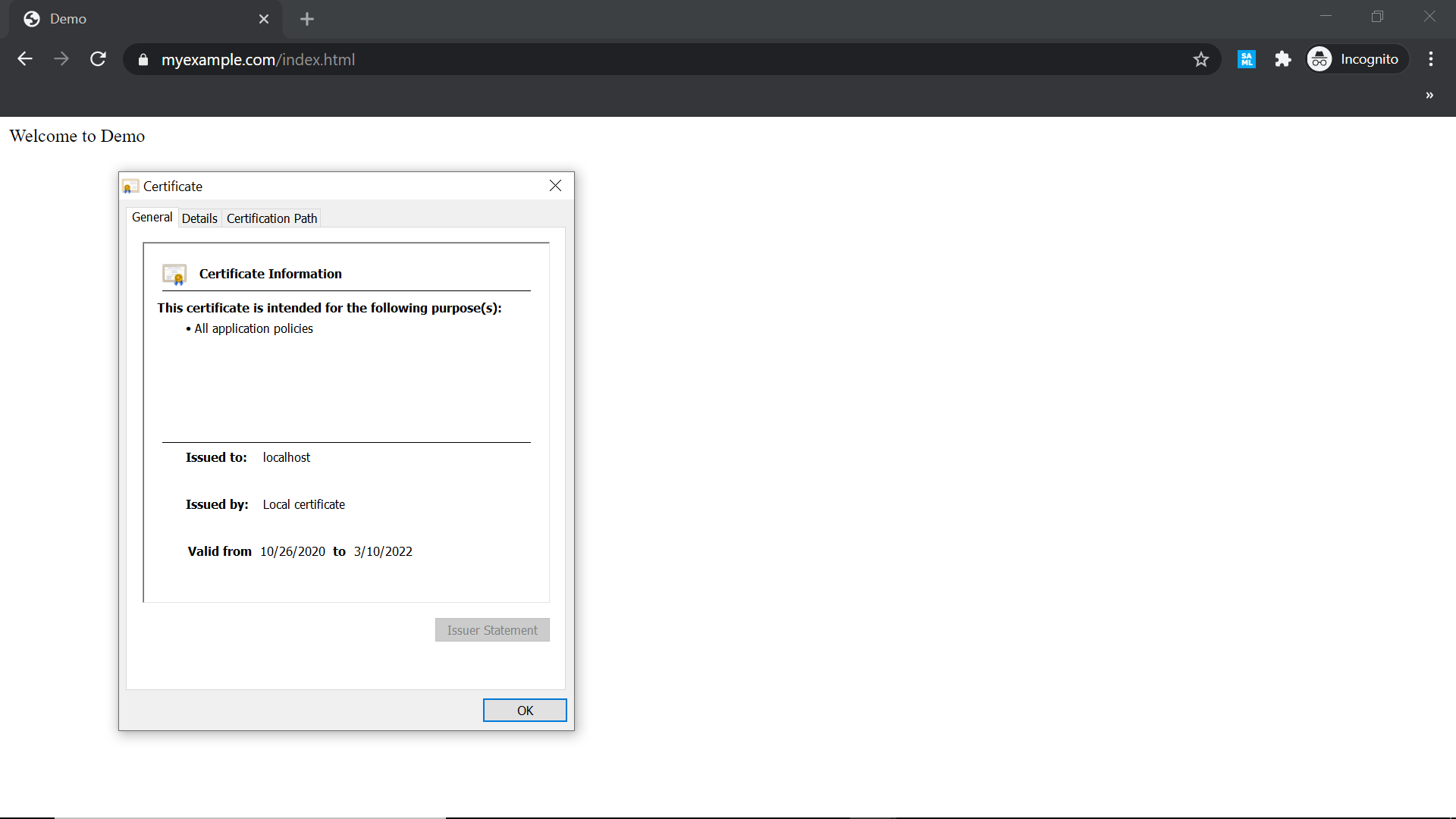 How To Create Trusted Self Signed Ssl Certificates And Local Domains For Testing By Albin