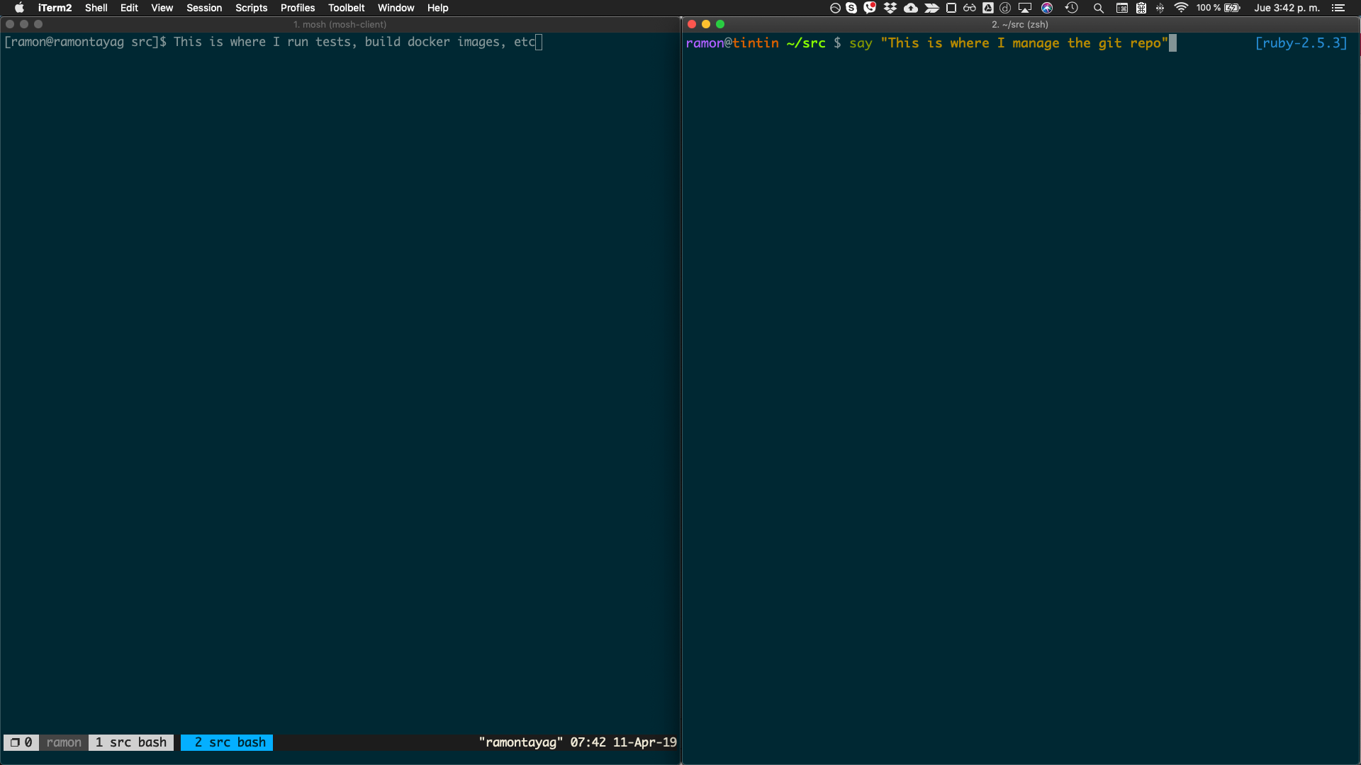 A Remote Web Dev Setup I’m Finally Happy with | by Ramon Tayag | HackerNoon.com | Medium