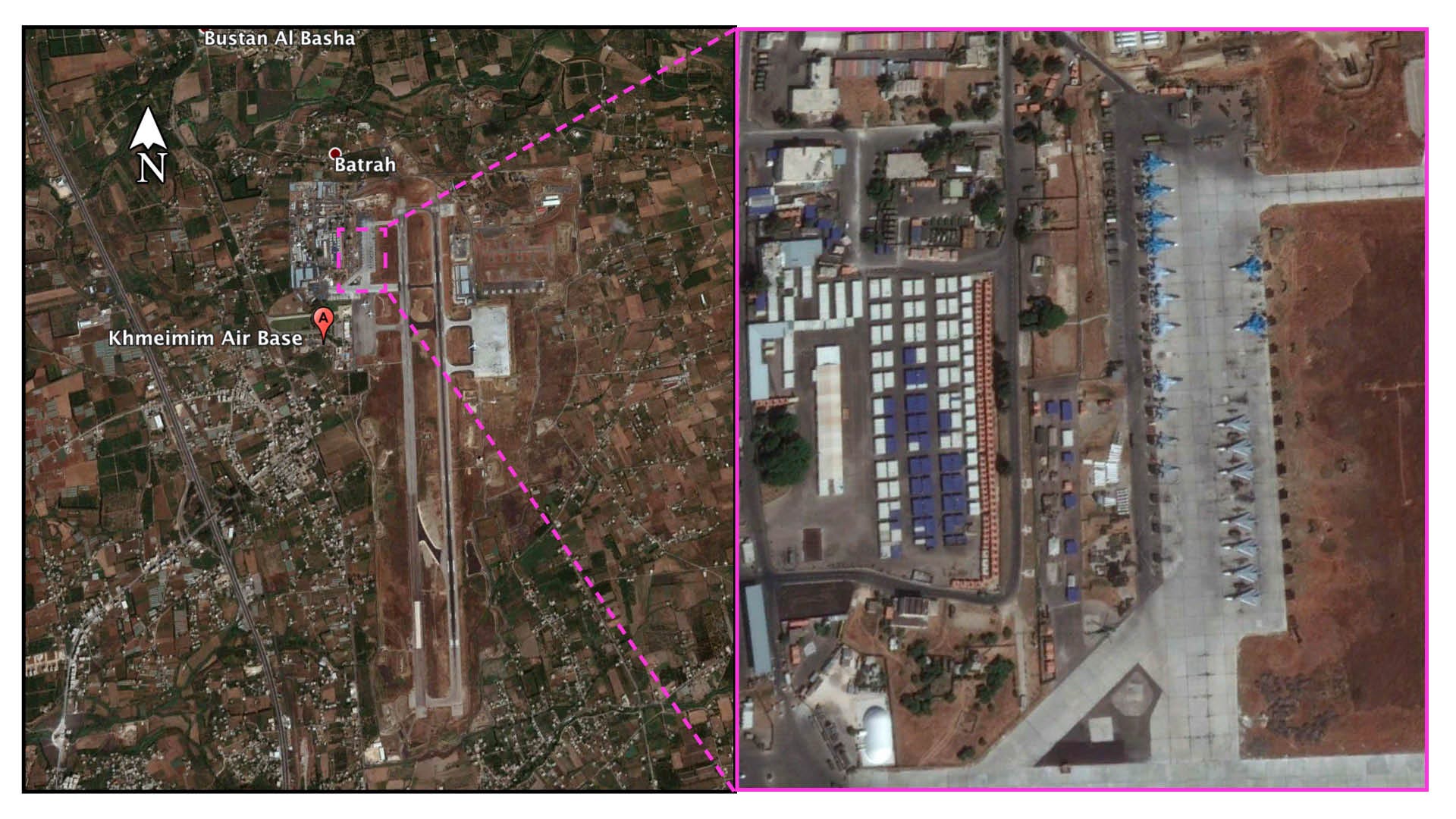 #PutinAtWar: Russia Fortifies Air Base in Khmeimim | by @DFRLab ...