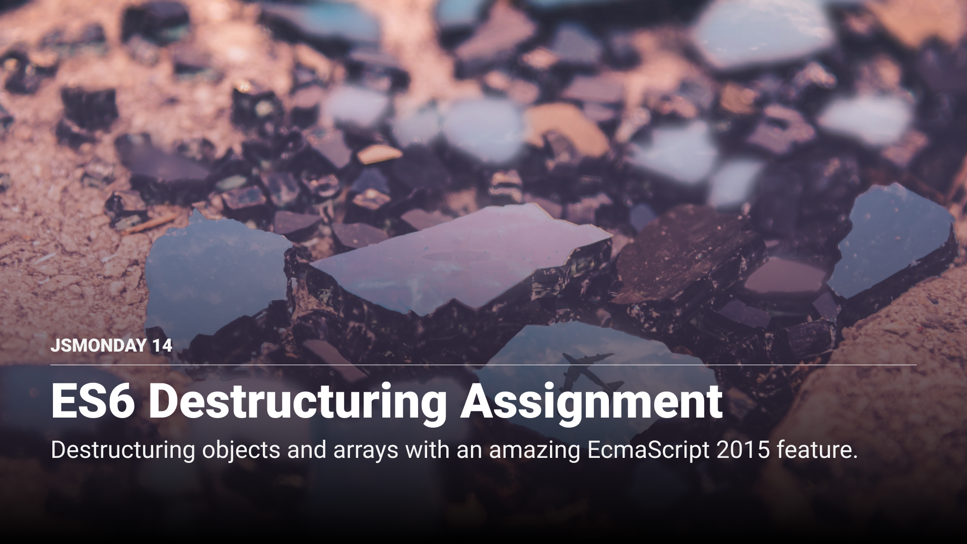 Es6 Destructuring Assignment Openmind Medium