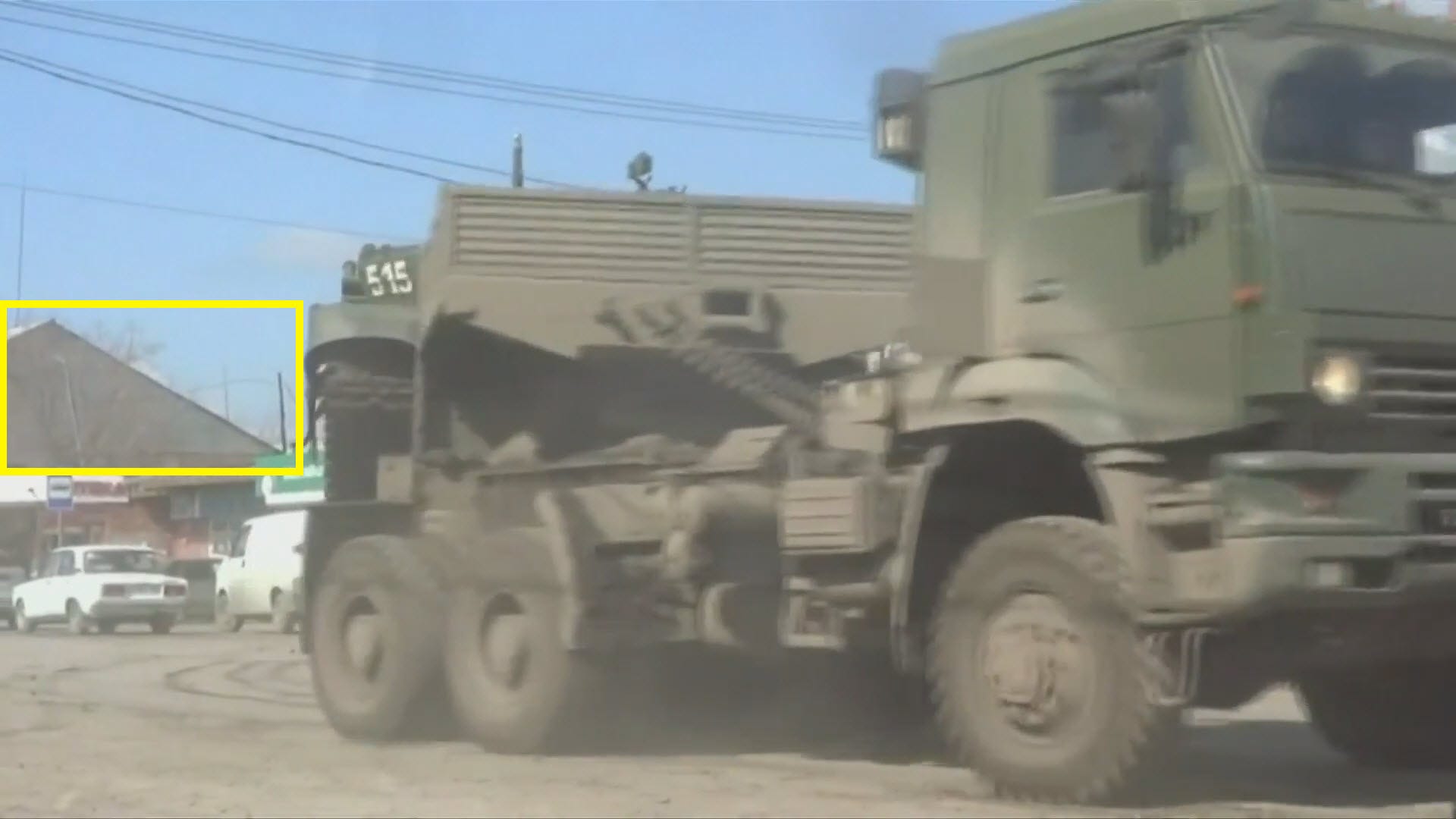 Newly Modified Russian Tanks Arrive Near Ukrainian Border